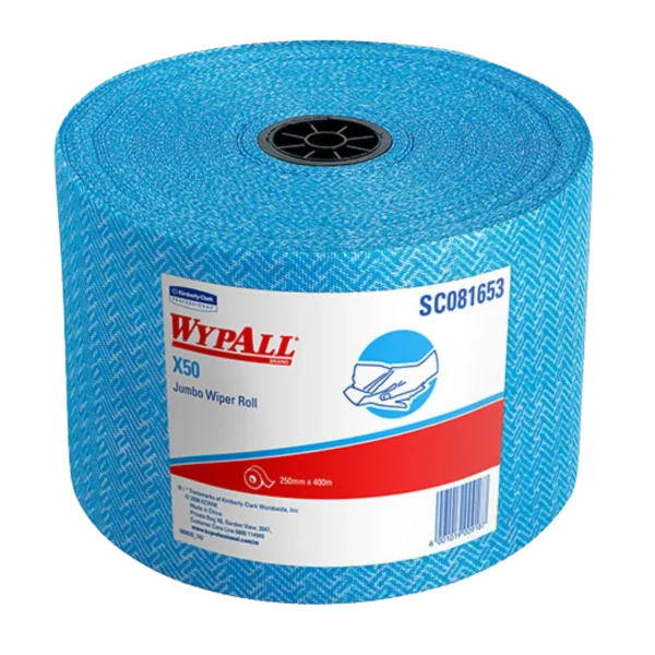 WypAll® X50 Jumbo Wiper Roll – Blue – Ubuntu 94